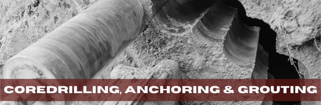 Core Drilling, Grouting, and Anchoring - Equip Trucking